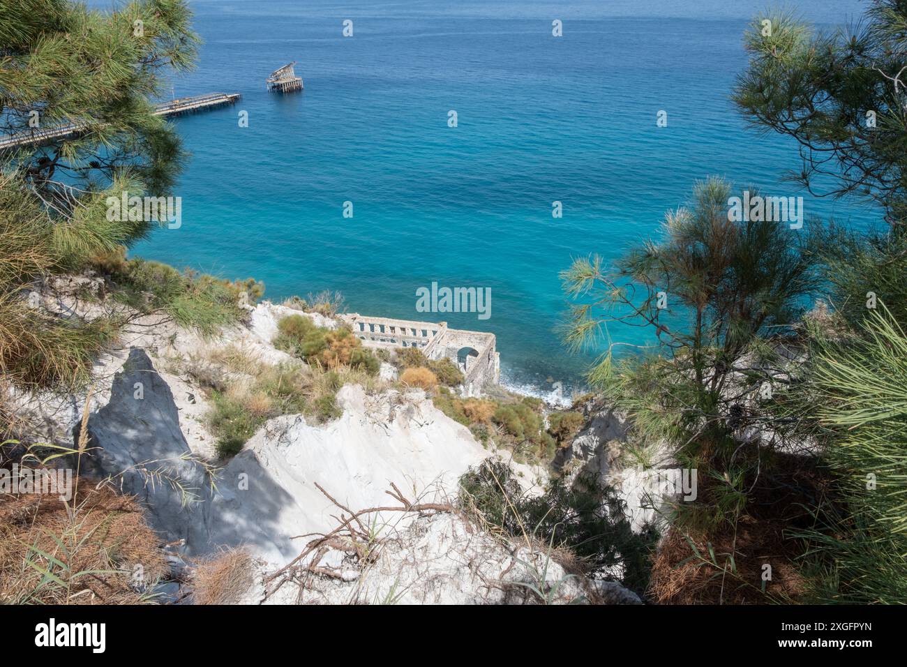 Pumice stone quarries hi-res stock photography and images - Alamy