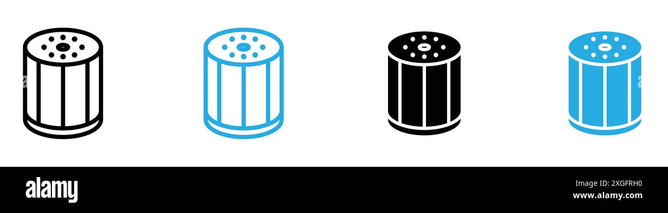 Oil filter icon vector logo set collection for web app ui Stock Vector ...