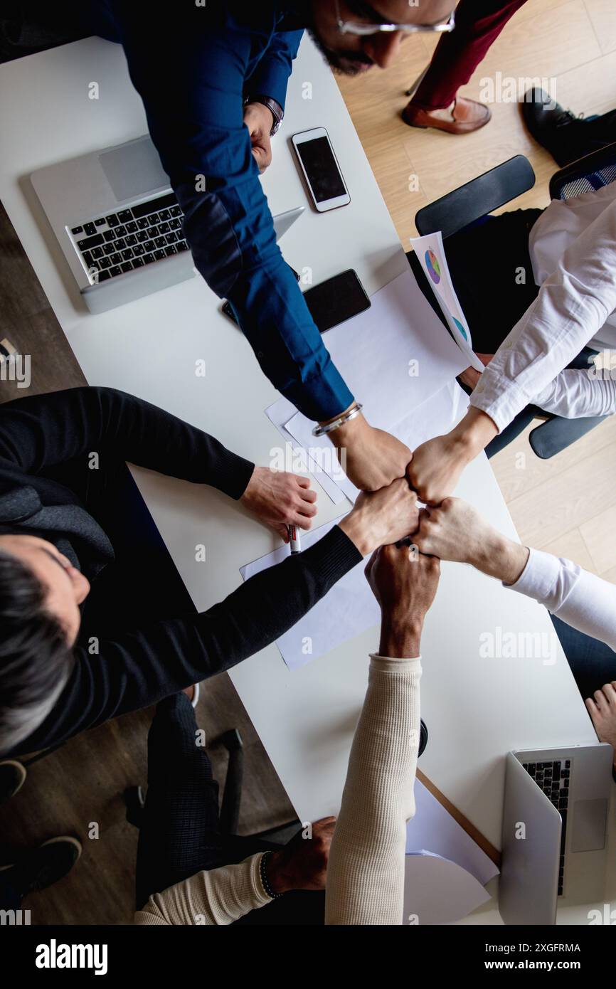 Japanese friends hand together hi-res stock photography and images - Alamy