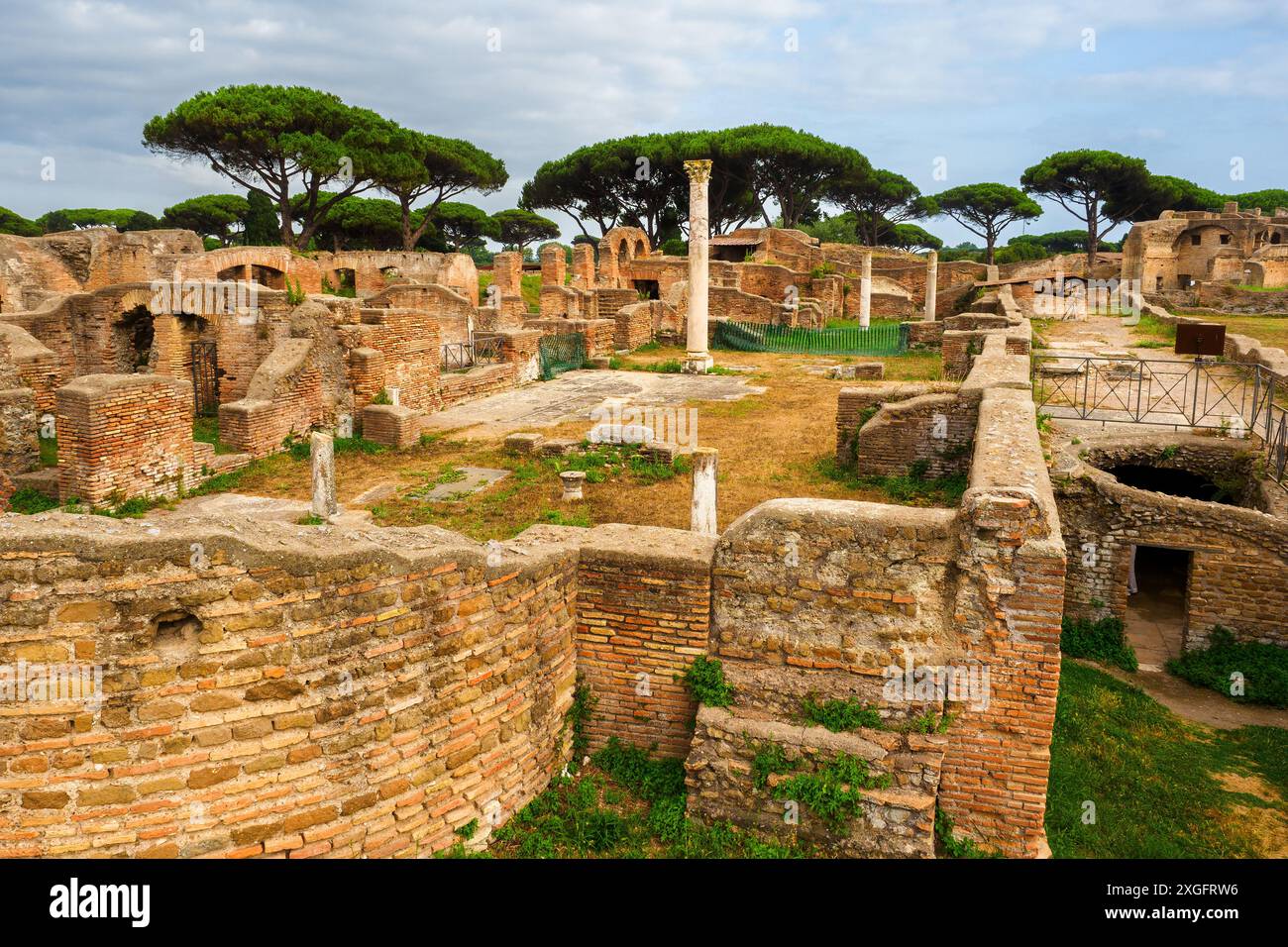 Terme del Mitra - Private baths, built in the Hadrianic period (AD 117 ...