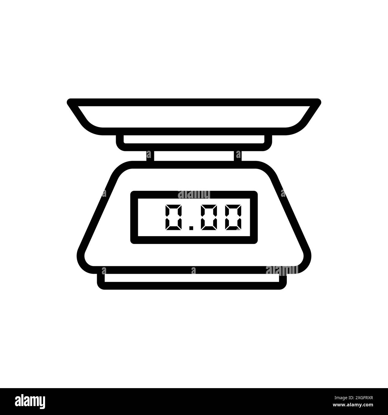 Scales white background food Black and White Stock Photos & Images - Alamy