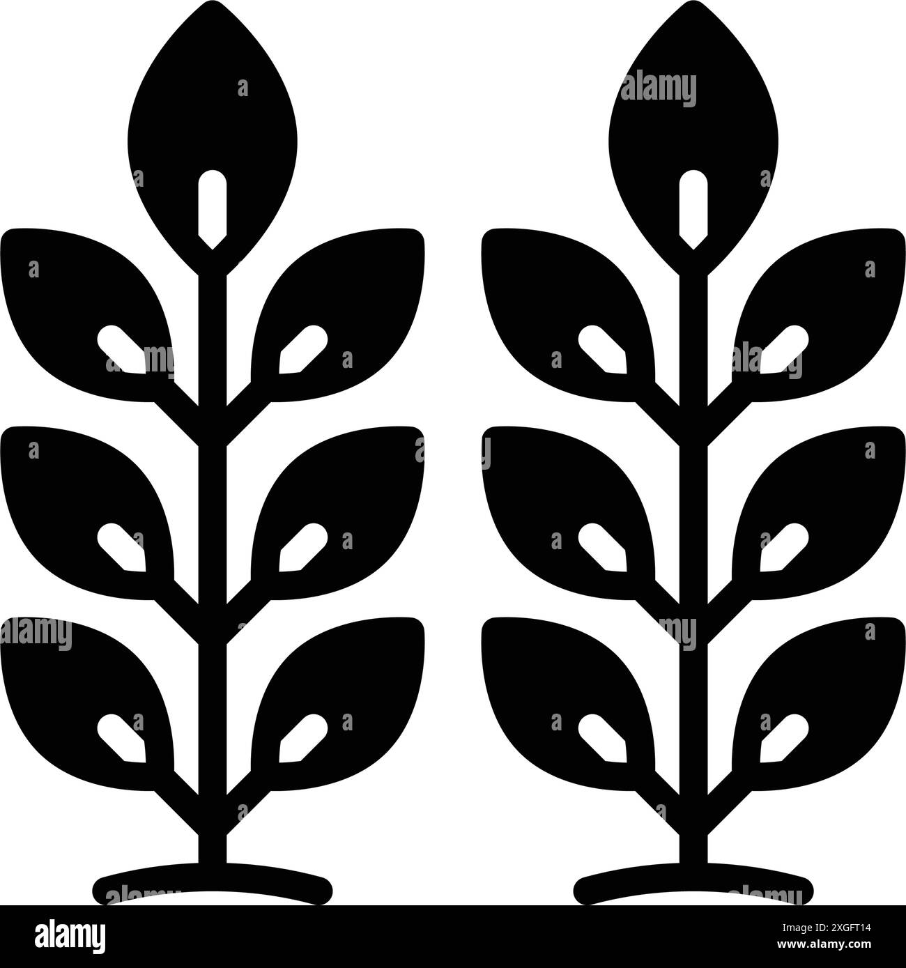 Icon for vegetation,plants Stock Vector Image & Art - Alamy