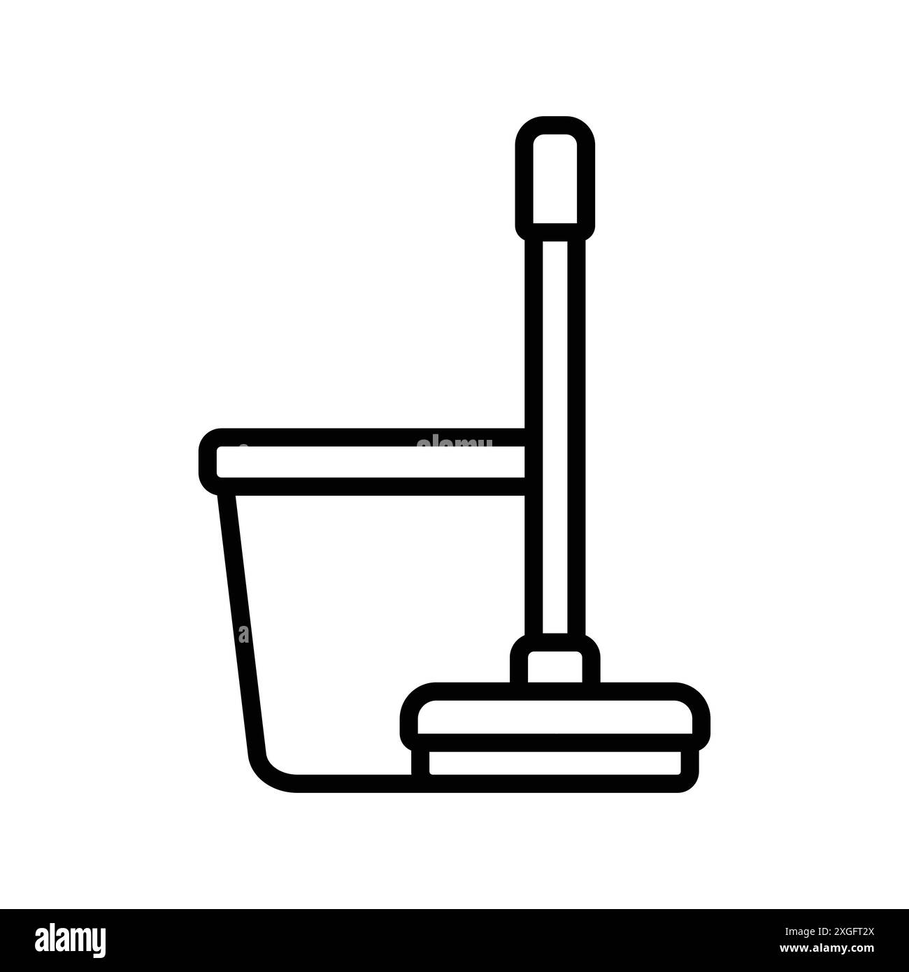 mop icon vector design template in white background Stock Vector Image ...