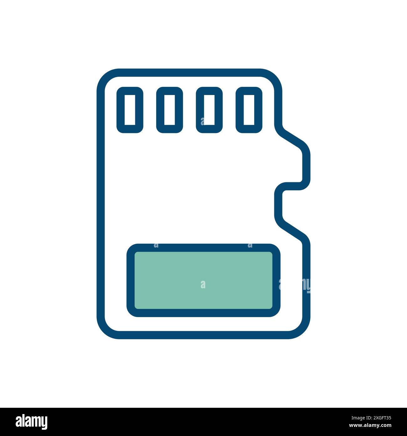 memory card icon vector design template in white background Stock ...