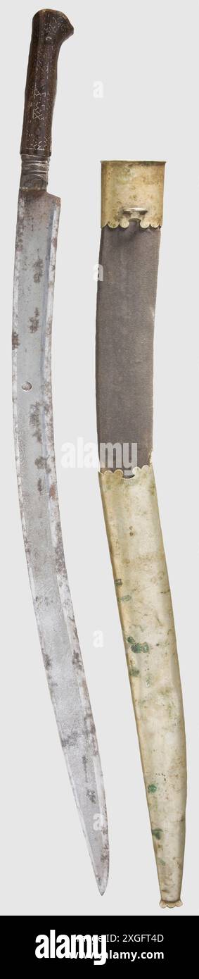 weapons, sabre, yatagan, 19th century, PROPERTY-RELEASED Stock Photo ...