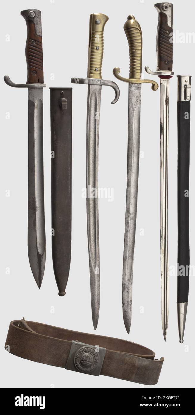 weapons, knives, fascine knife, 19th century, PROPERTY-RELEASED Stock ...