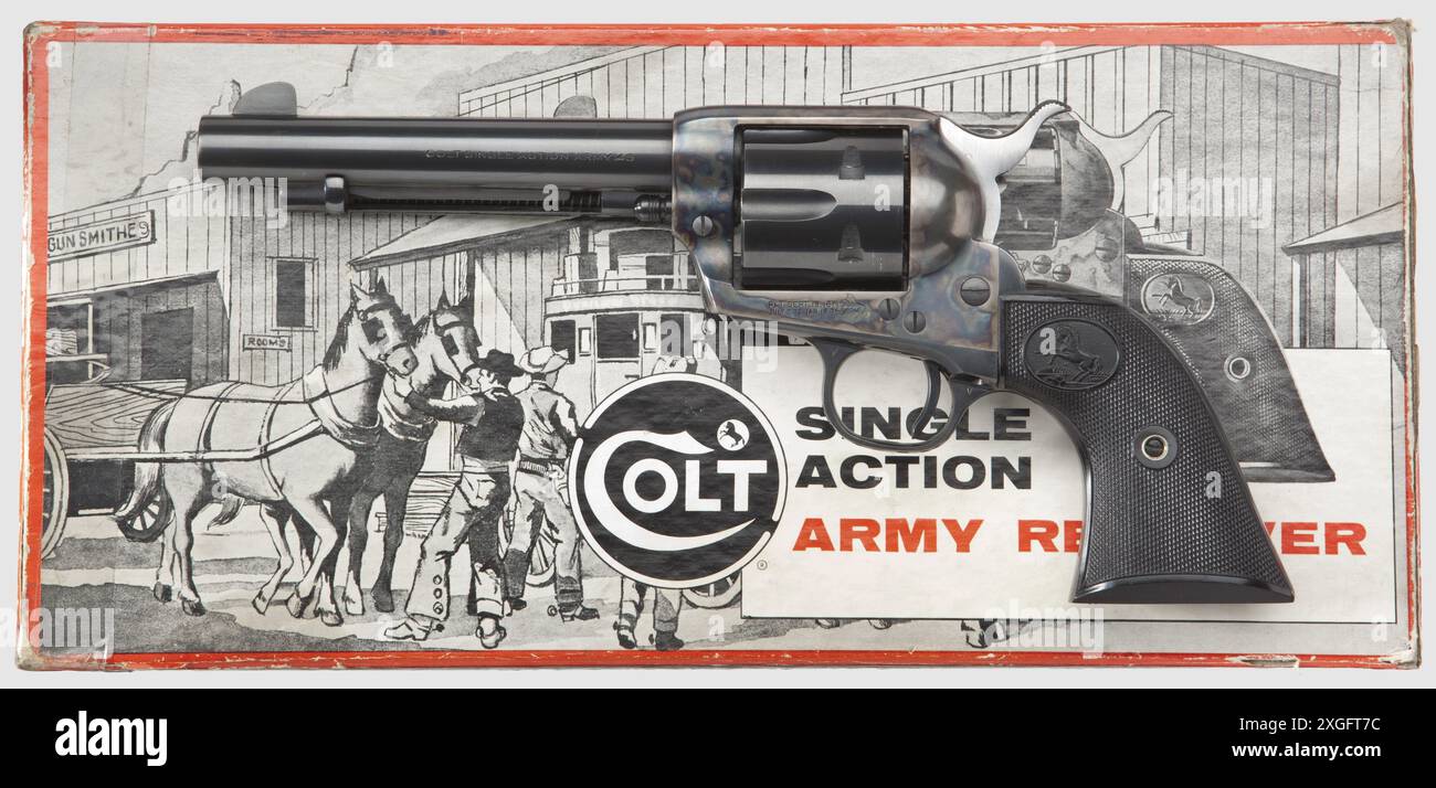 Small arms, revolvers, Colt Single Action Army 1873 revolver, calibre ...