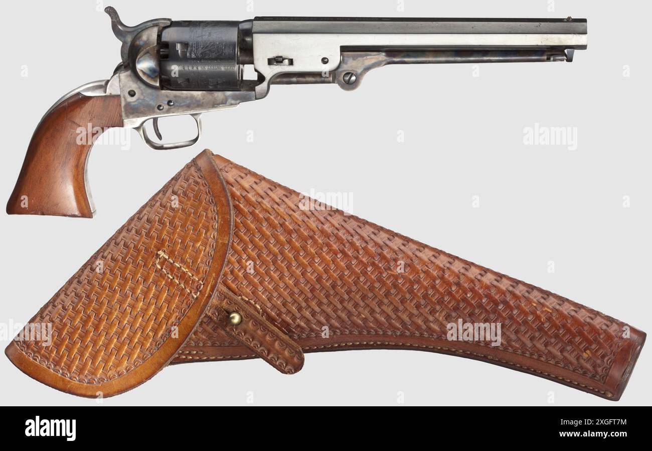 Small arms, revolvers, Colt 1851 Navy Revolver, calibre .36 inch, Colt ...