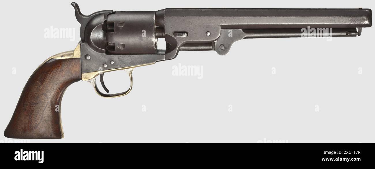 Small arms, revolvers, Colt 1851 Navy Revolver, calibre .36 inch ...