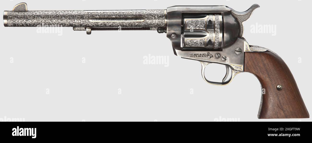 Colt 1873 single action army revolver hi-res stock photography and ...