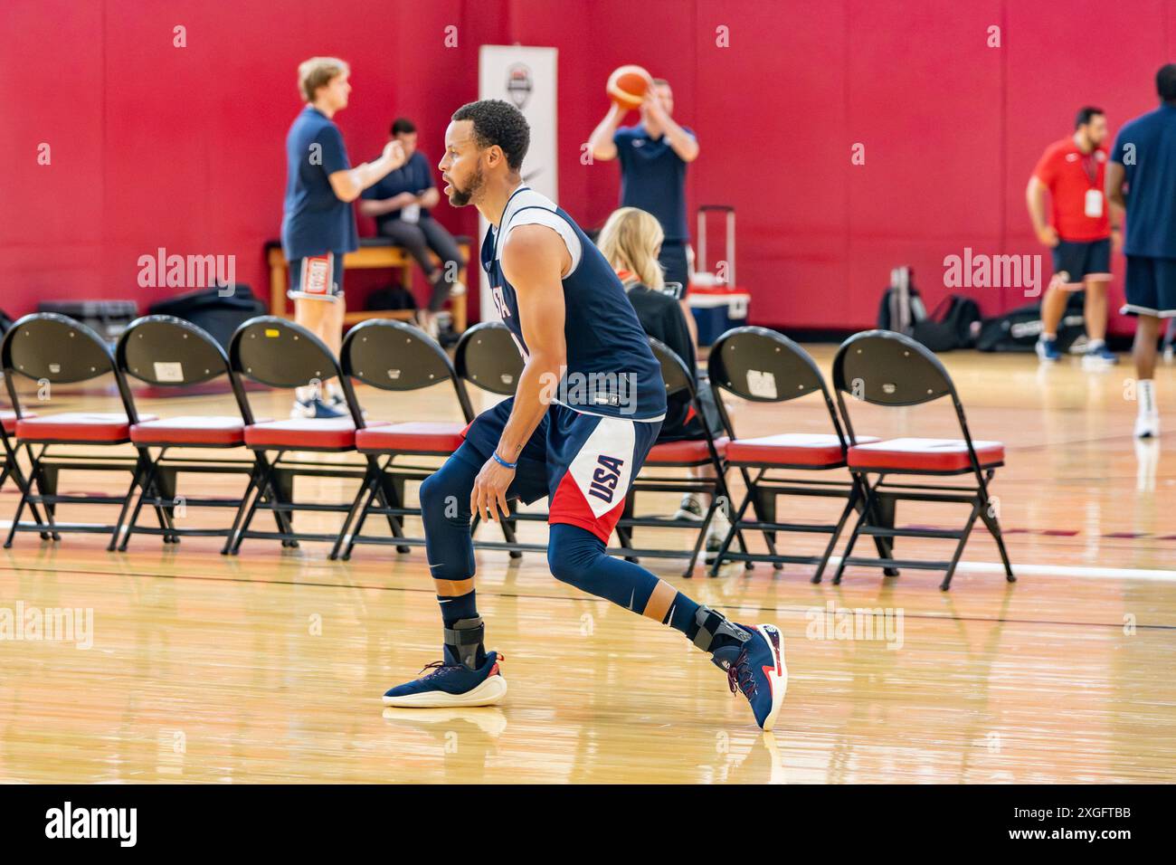 Golden State Warriors Point Guard Steph Curry Stock Photo - Alamy