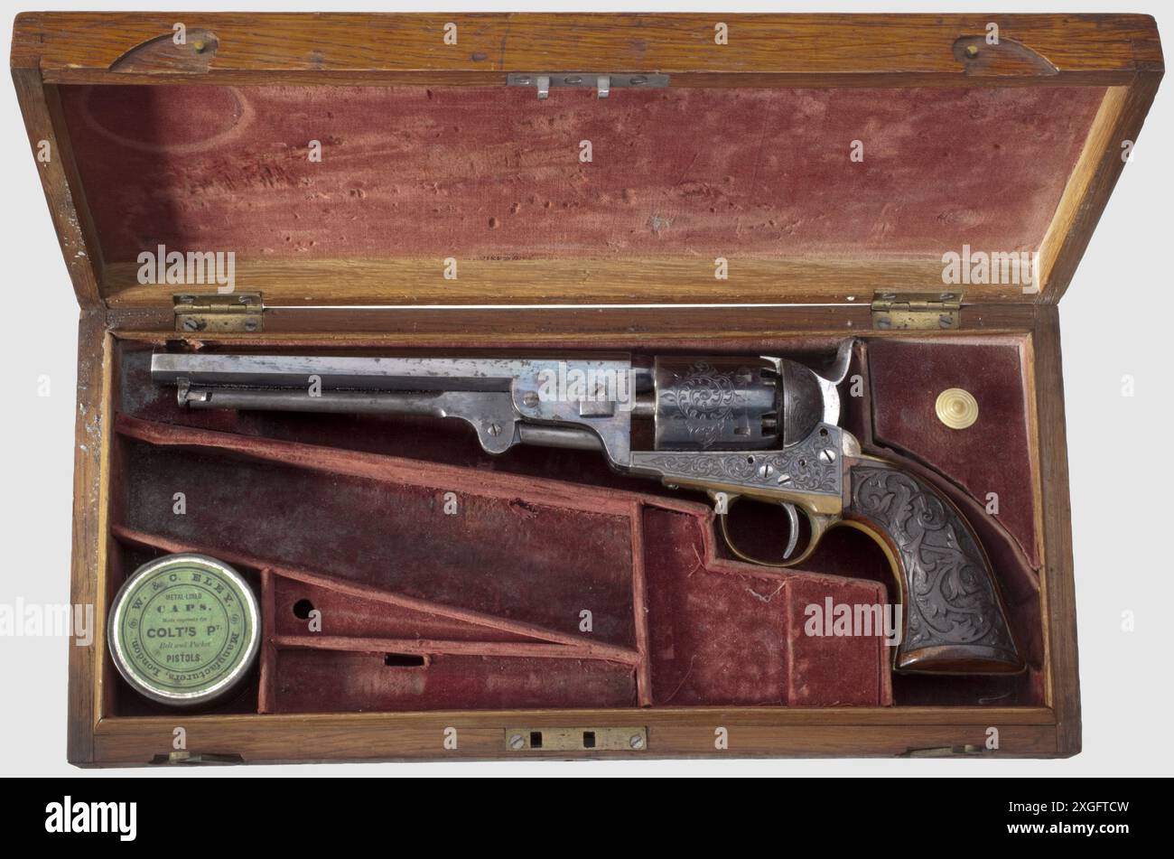 Small arms, revolvers, Colt 1851 Navy Revolver, calibre .36 inch, in ...