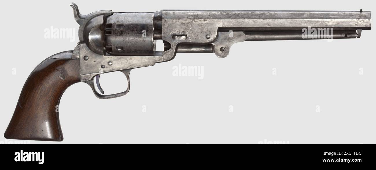 Small arms, revolvers, Colt 1851 Navy Revolver, calibre .36 inch ...