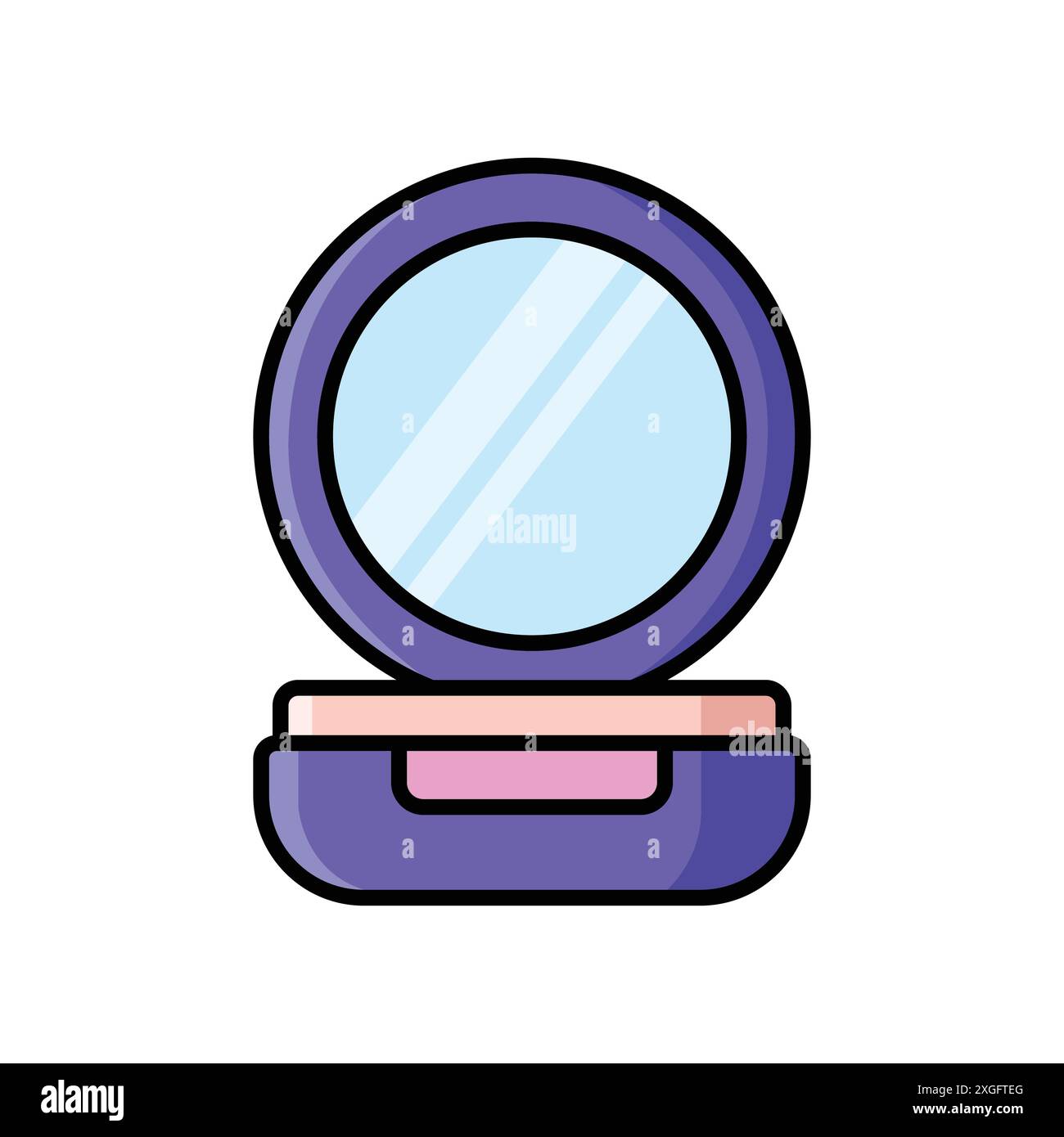 Mirror vector vectors hi-res stock photography and images - Alamy