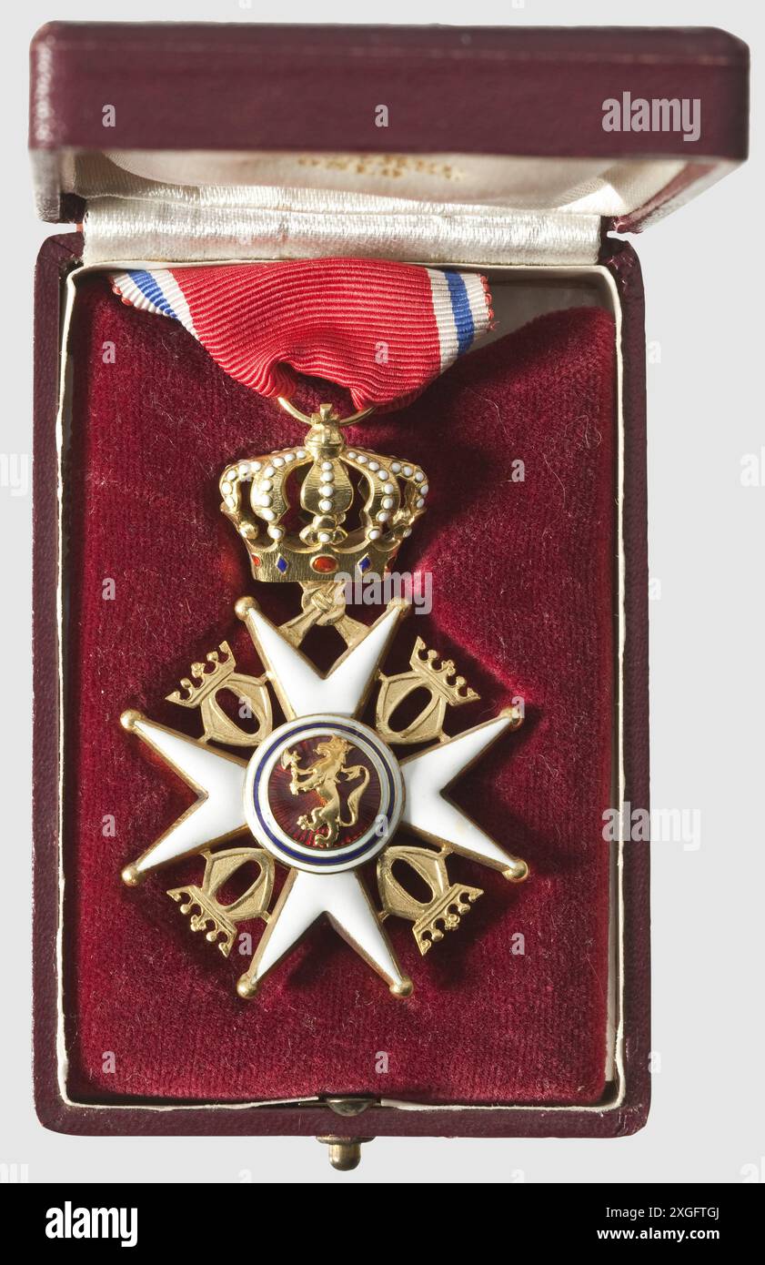 medals and decorations, chivalric order, Knight's Cross, 20th century ...