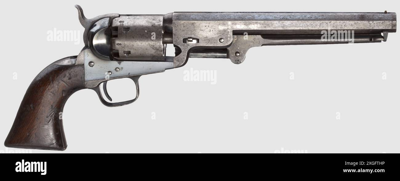 Small arms, revolvers, Colt 1851 Navy Revolver, calibre .36 inch ...