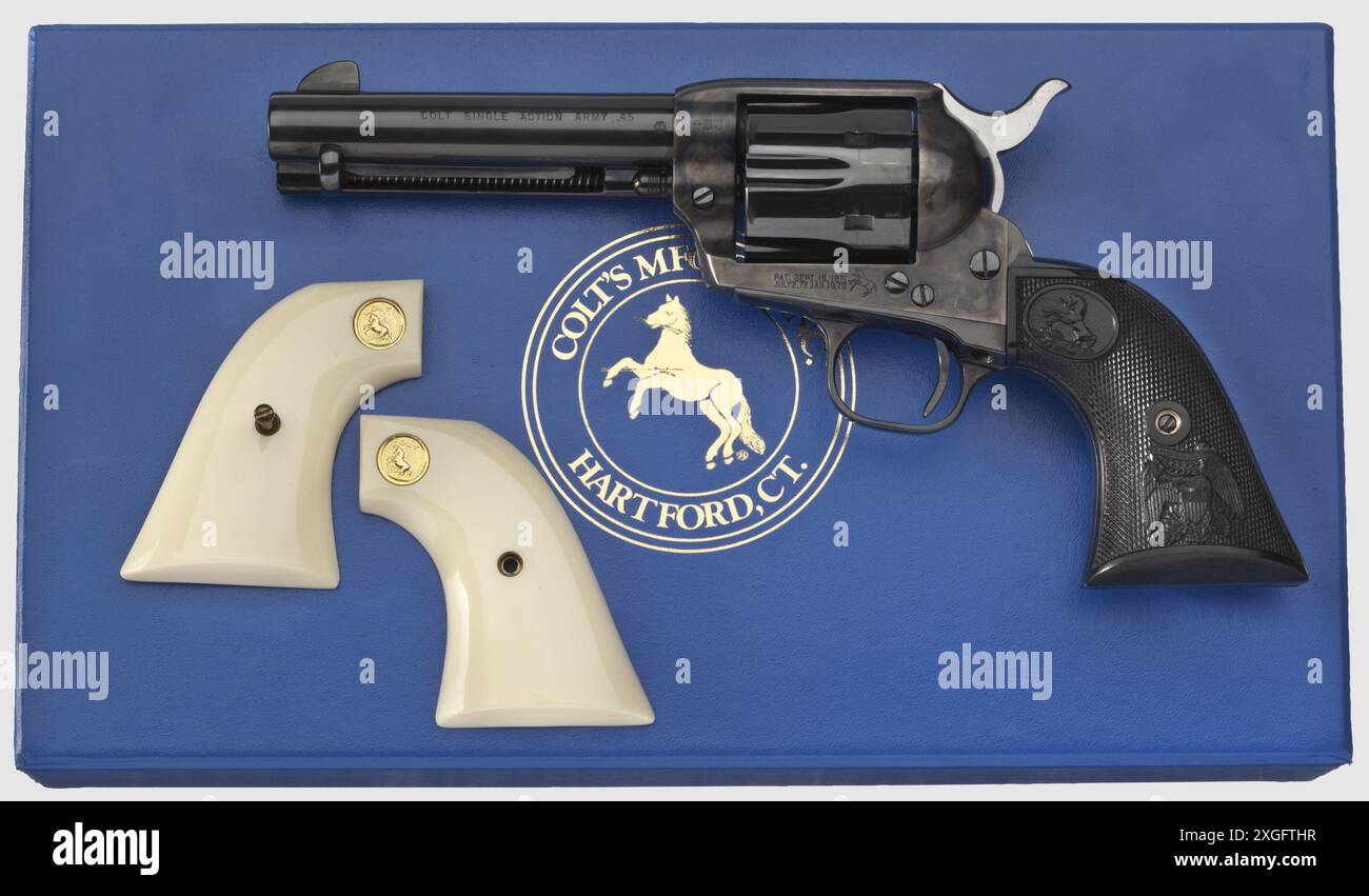 Small arms, revolvers, Colt Single Action Army 1873 revolver, calibre ...