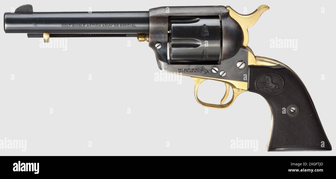 Small arms, revolvers, Colt Single Action Army 1873 revolver, calibre ...
