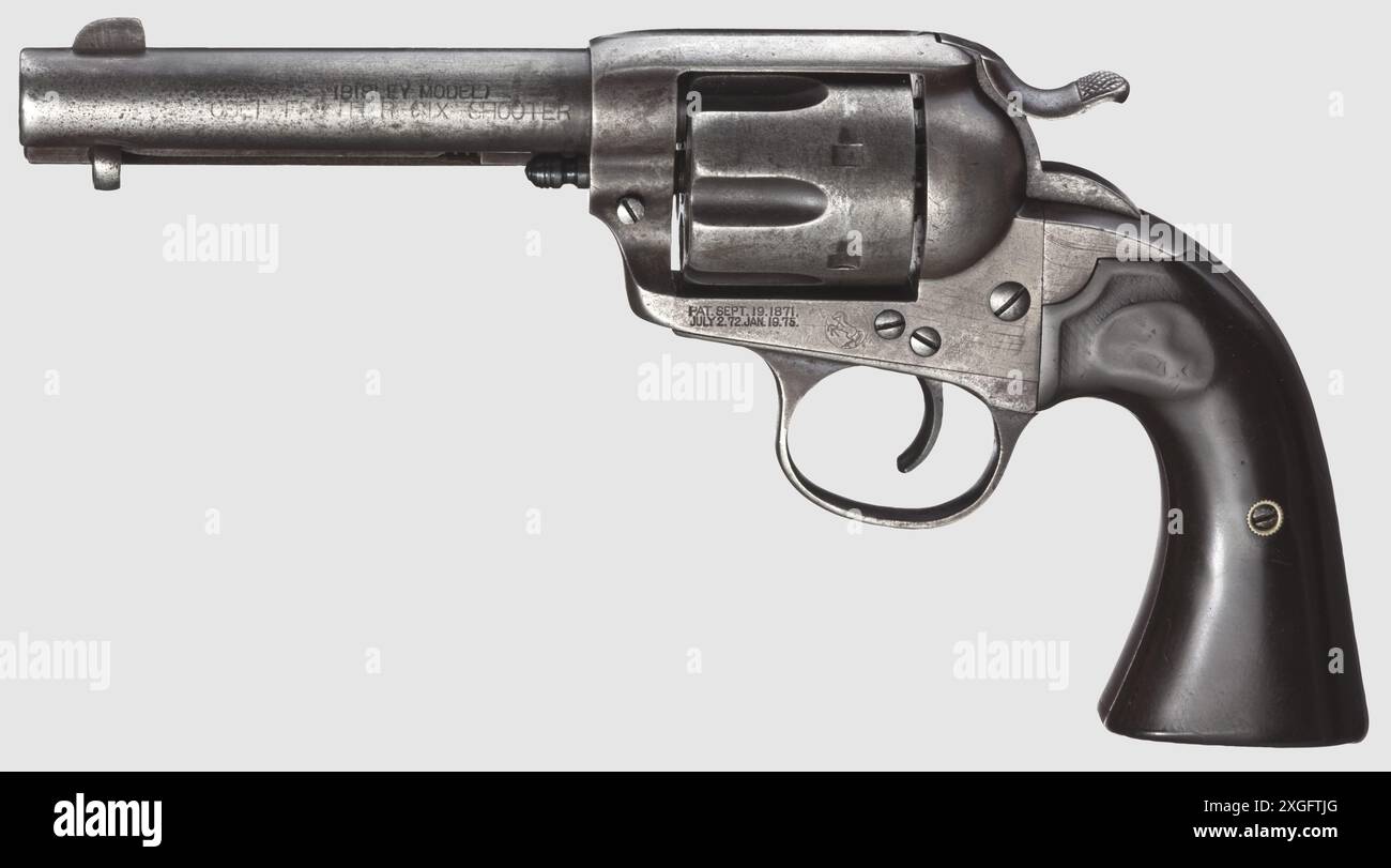 Small arms, revolvers, Colt Single Action Army, Bisley Model, calibre ...