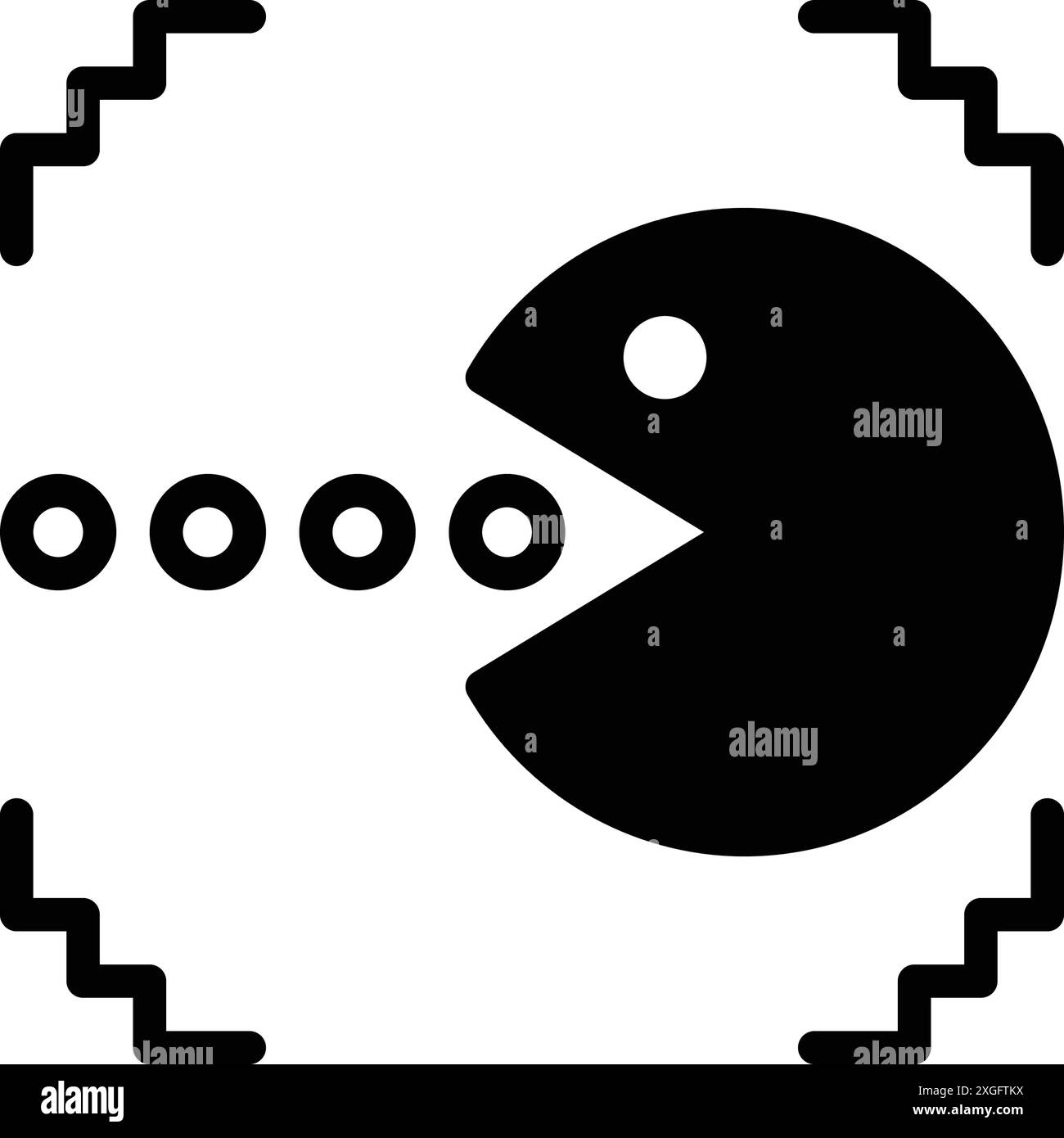 Pac icon Stock Vector Images - Alamy