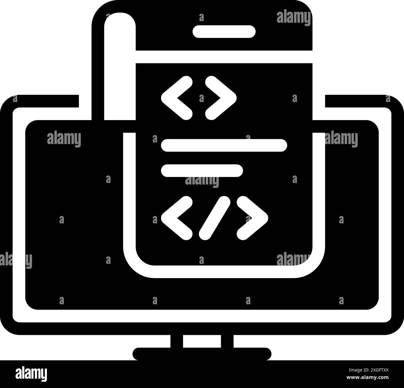 Compute code Cut Out Stock Images & Pictures - Alamy