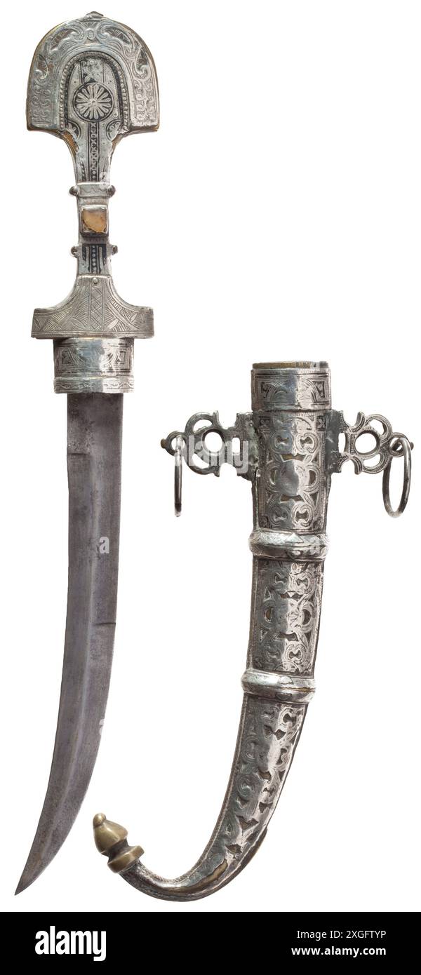 weapons, swords, African, Koummya, PROPERTY-RELEASED Stock Photo - Alamy
