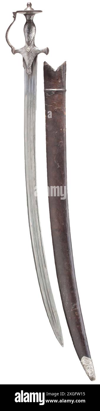 weapons, swords, Asian, talwar, 19th century, PROPERTY-RELEASED Stock ...