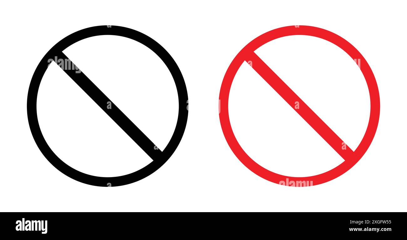 Stop sign icon vector logo set collection for web app ui Stock Vector ...