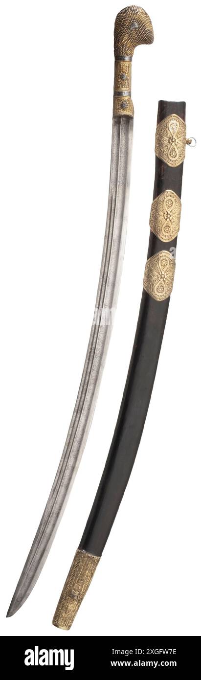 weapons, swords, Shashka, 19th century, PROPERTY-RELEASED Stock Photo ...