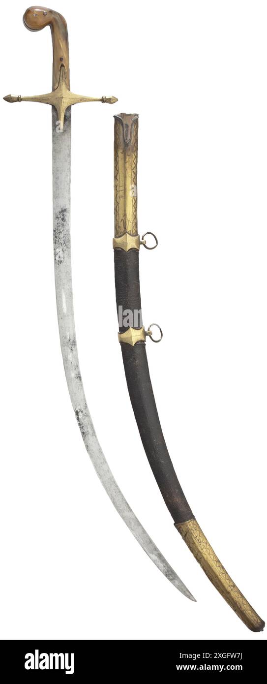 weapons, swords, shamshir, Persian sword, 19th century, PROPERTY ...