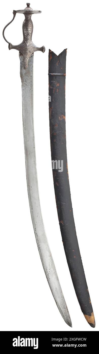weapons, swords, Asian, talwar, 19th century, PROPERTY-RELEASED Stock ...