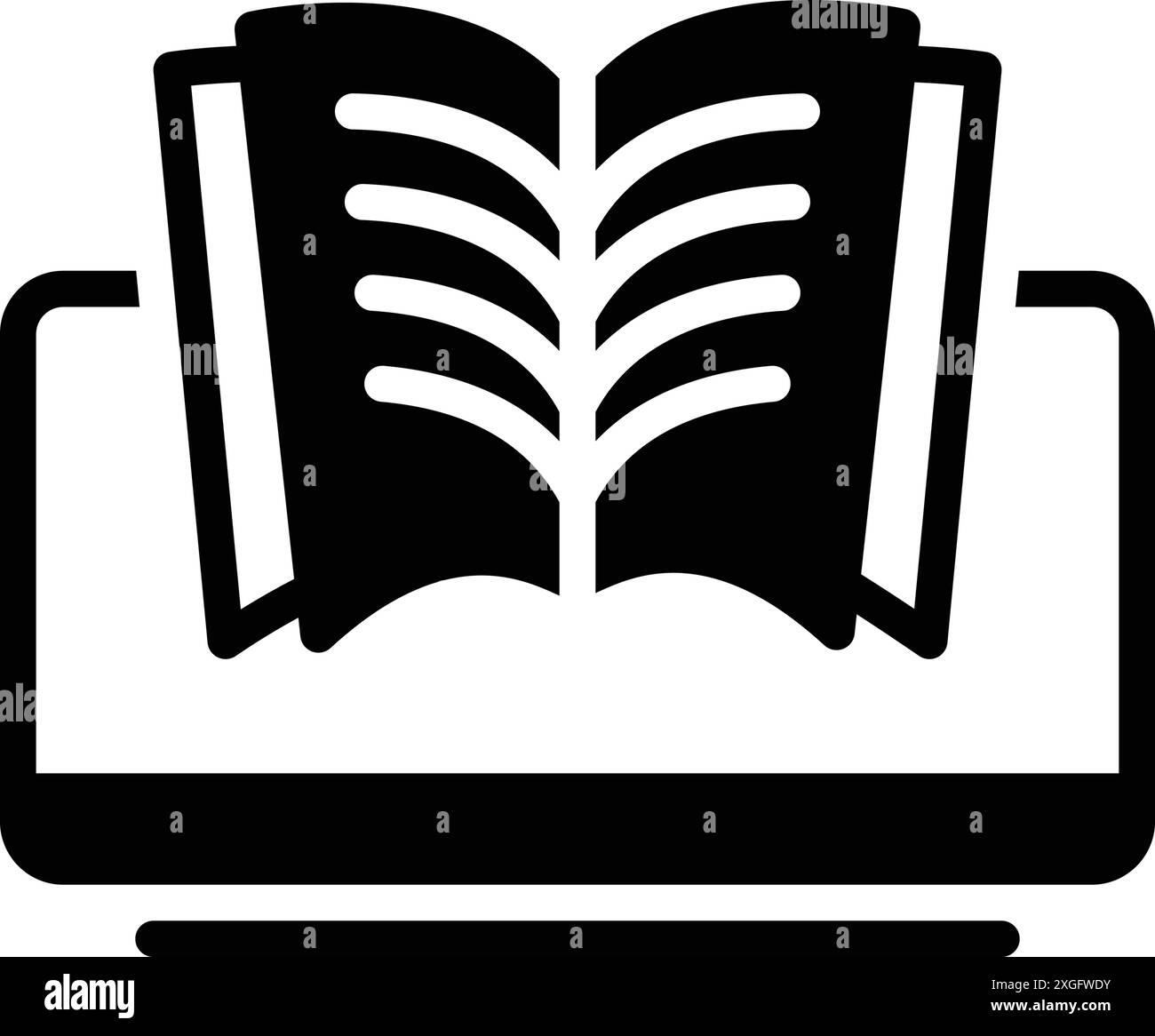 Icon reading online Cut Out Stock Images & Pictures - Alamy