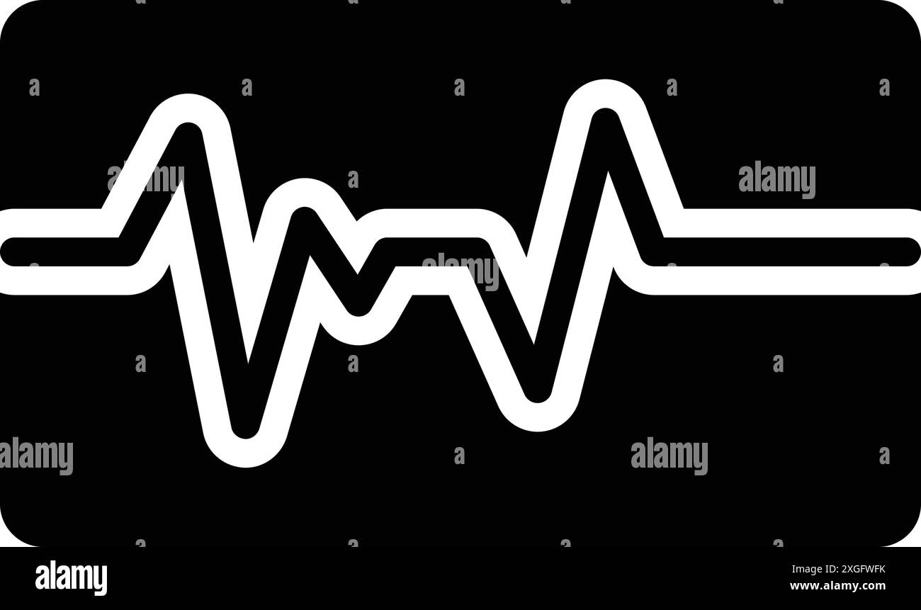 Icon for pulse,heartbeat Stock Vector Image & Art - Alamy