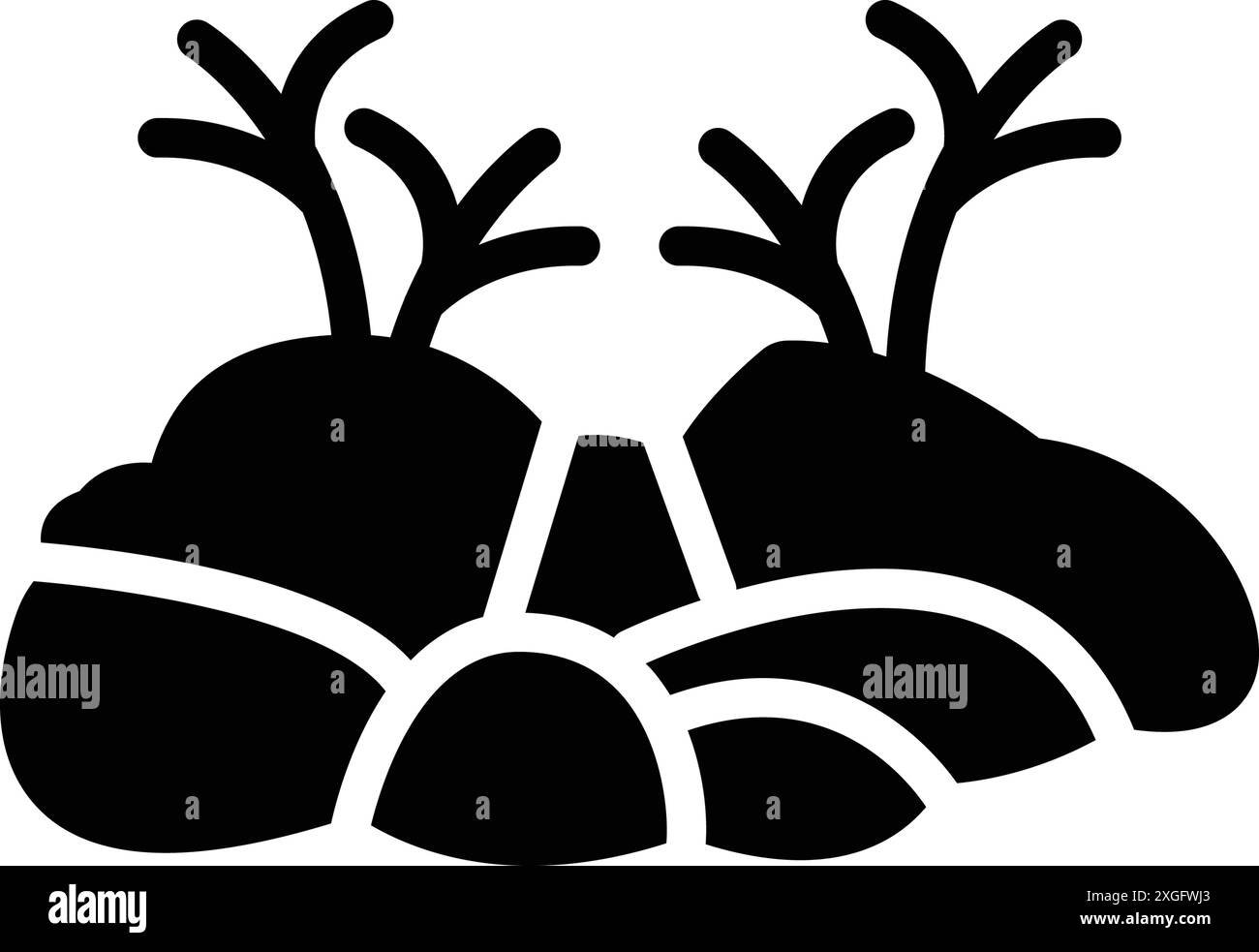 Icon for moss,lichen Stock Vector Image & Art - Alamy