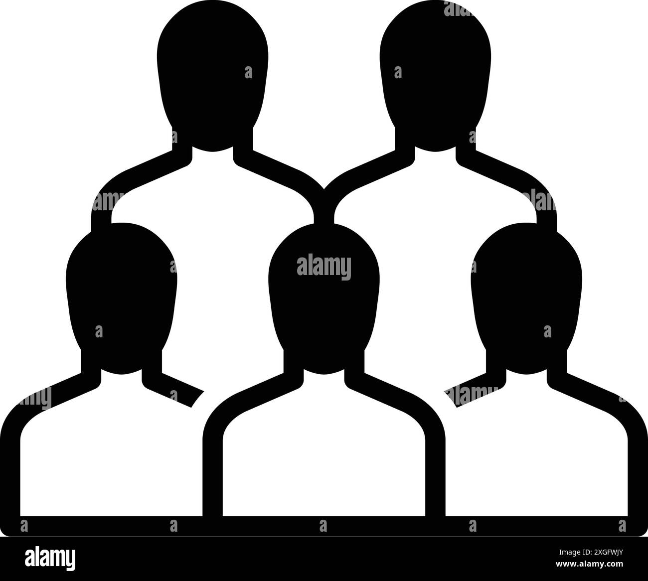 Many people logo Black and White Stock Photos & Images - Alamy