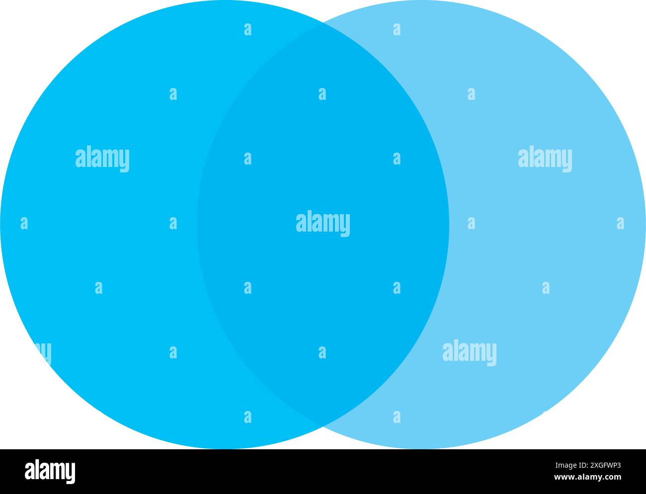 Intersecting blue circles and blue common area Stock Vector Image & Art ... Intersecting blue circles and blue common area Stock Vector Image & Art ...