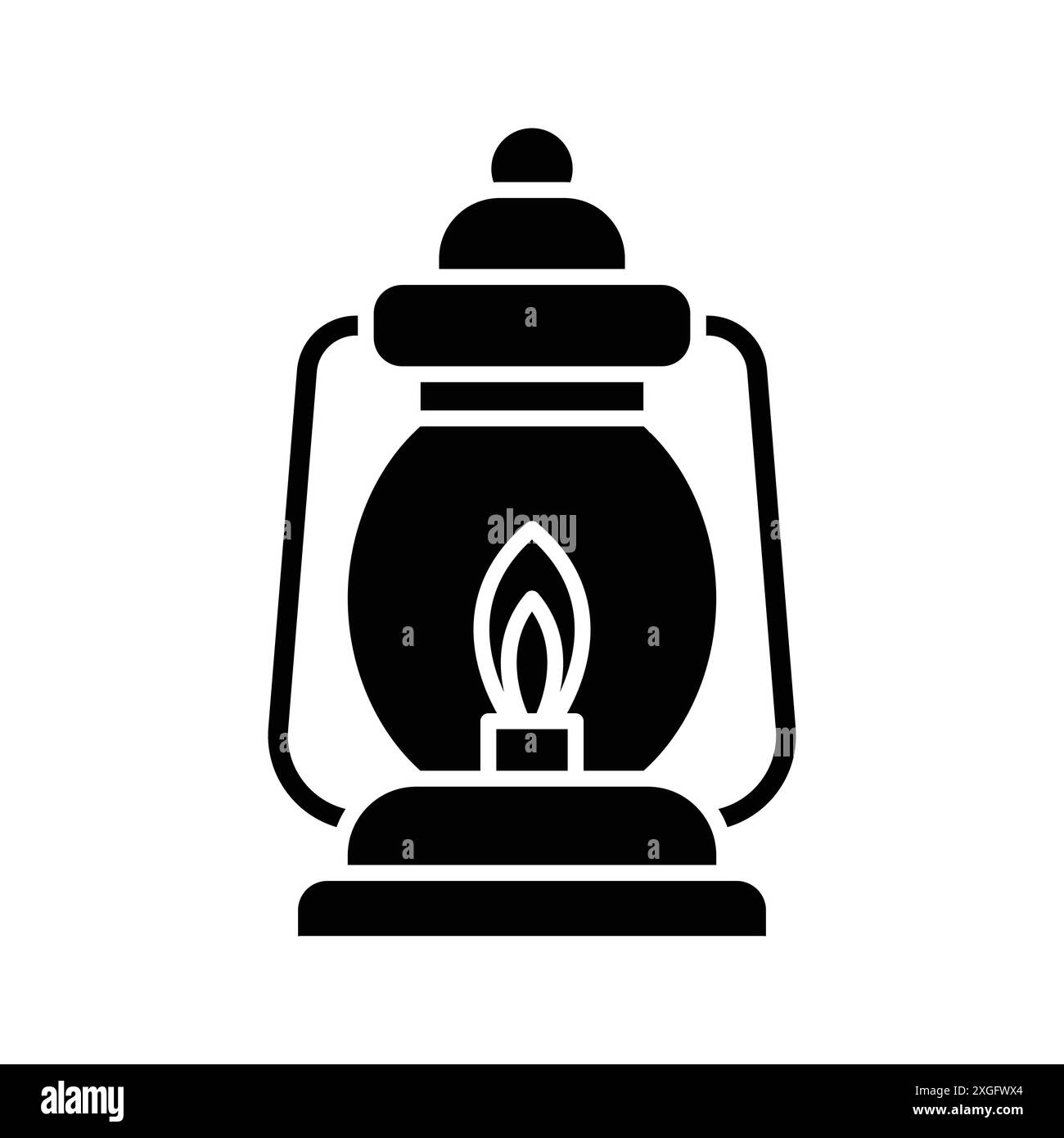oil lamp icon vector design template in white background Stock Vector ...