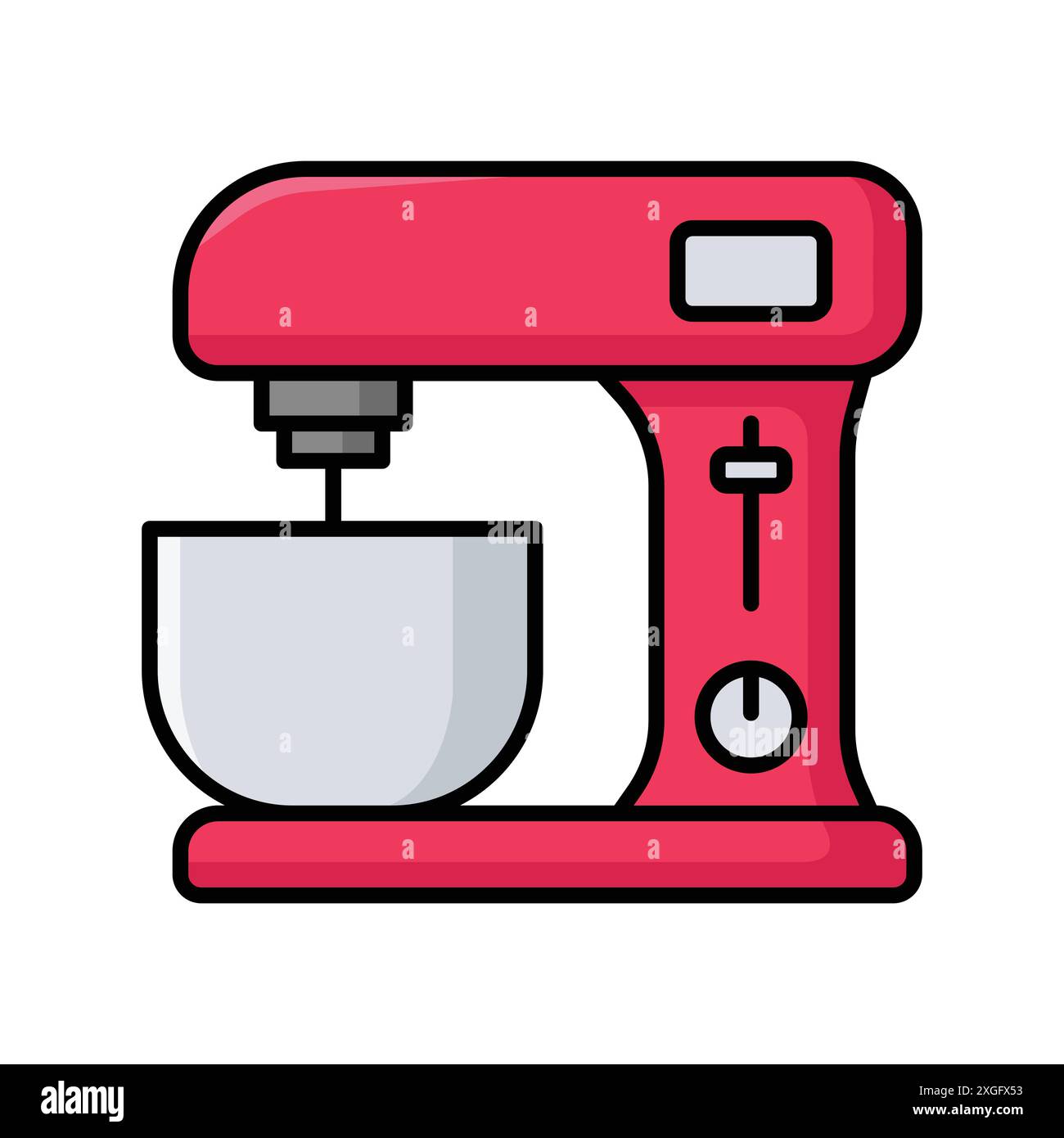 stand mixer icon vector design template in white background Stock ...