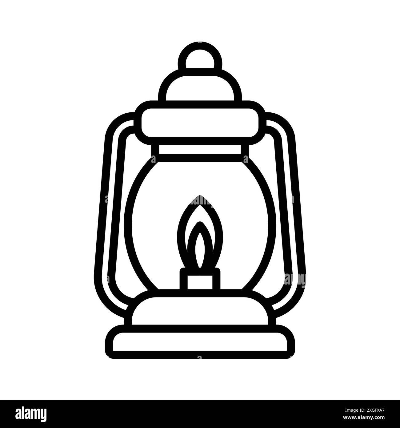 oil lamp icon vector design template in white background Stock Vector ...