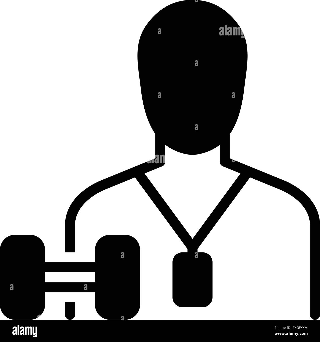 Icon for trainer,exercise Stock Vector Image & Art - Alamy