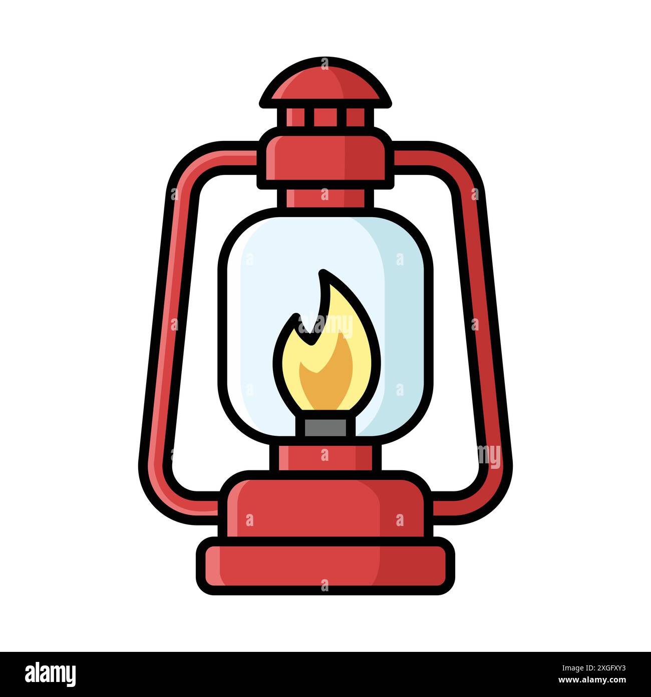 oil lamp icon vector design template in white background Stock Vector ...