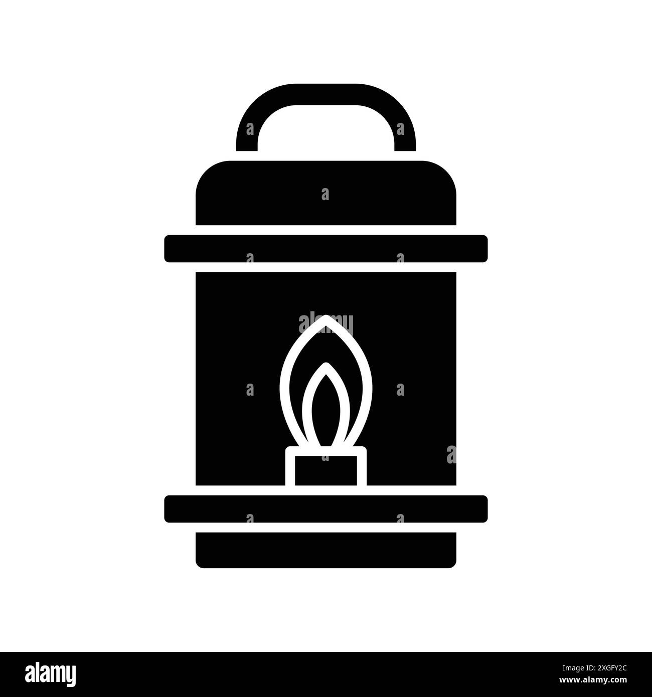 oil lamp icon vector design template in white background Stock Vector ...