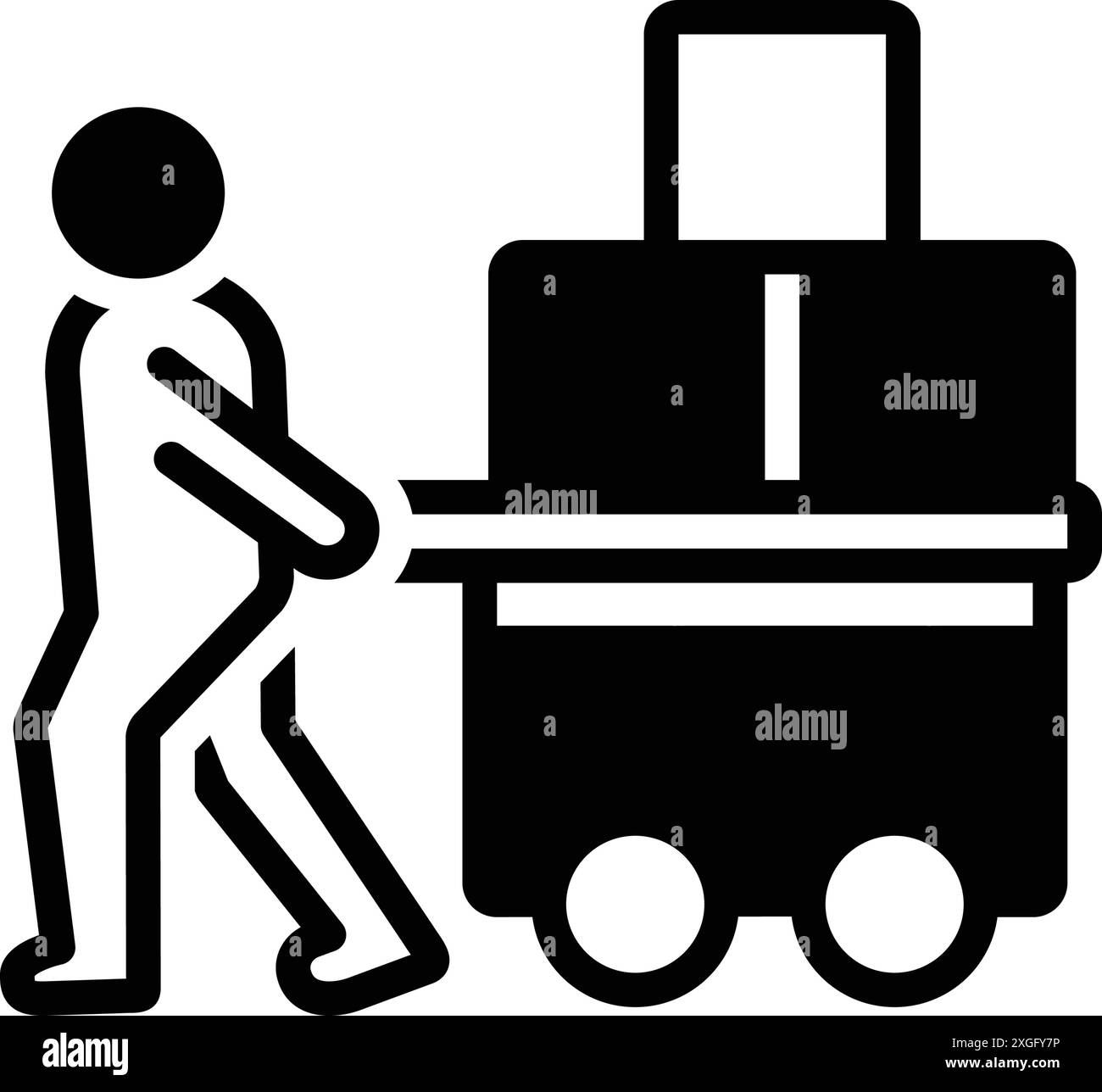 Icon for pulled,pull Stock Vector Image & Art - Alamy