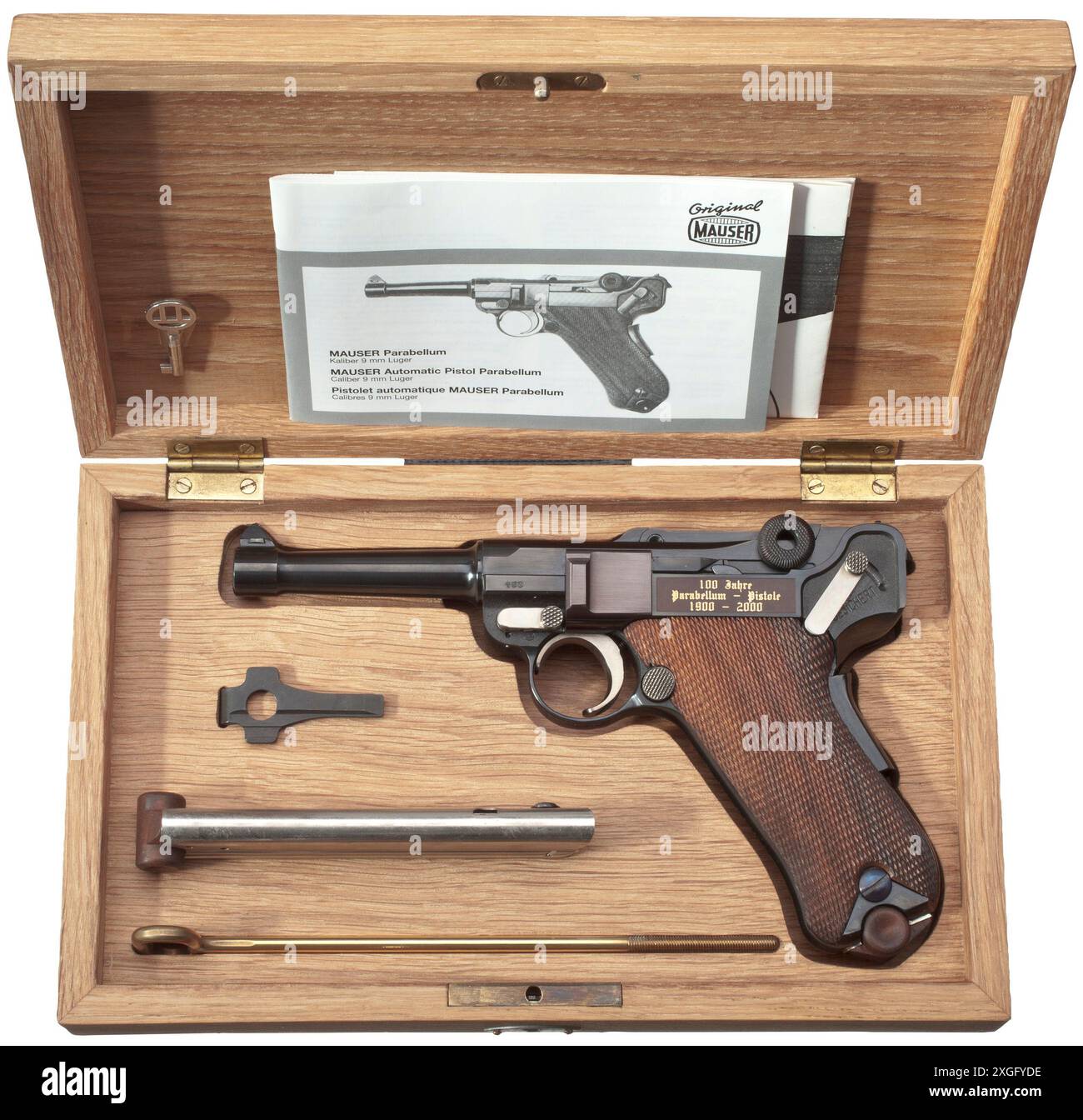 Small arms, pistols, Small arms, pistols, Luger pistol 08 Parabellum ...