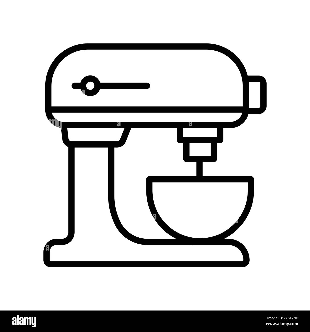stand mixer icon vector design template in white background Stock ...
