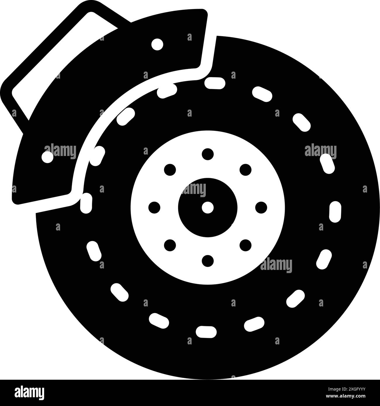 Icon for brakes,pad Stock Vector Image & Art - Alamy