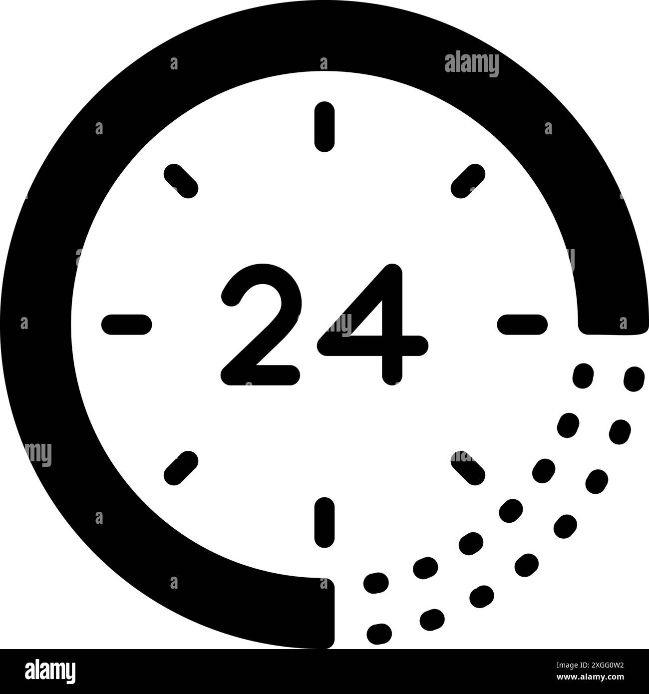 Icon for hrs,duration Stock Vector Image & Art - Alamy