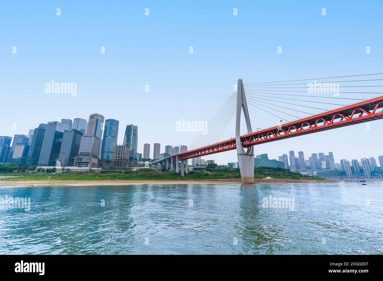 The qiansimen jialing river bridge hi-res stock photography and images ...