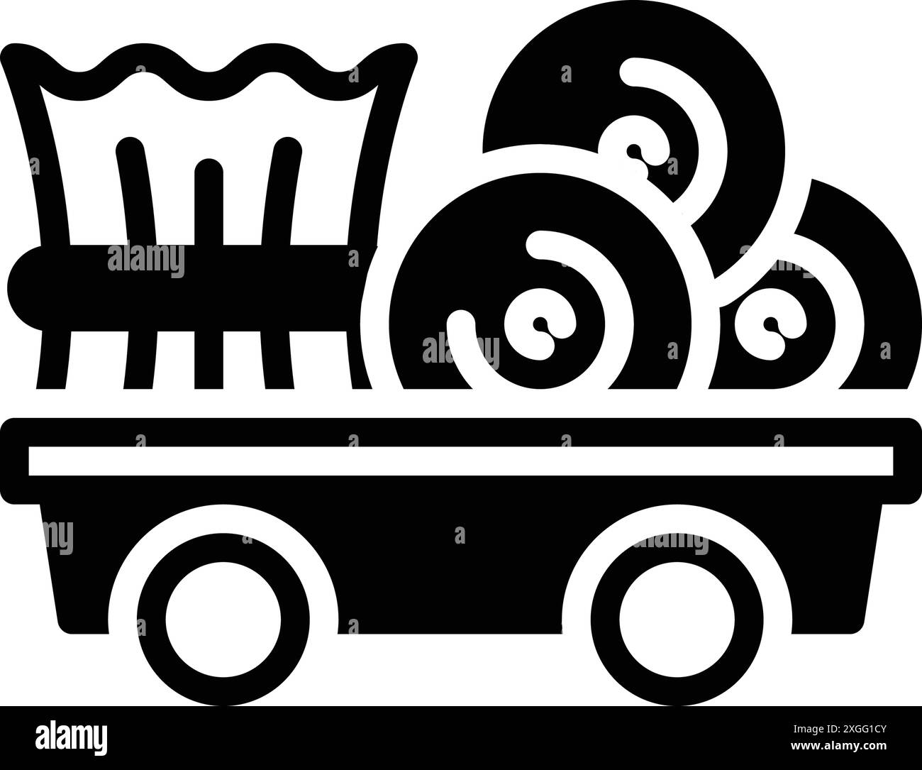 Icon for hay,bale Stock Vector Image & Art - Alamy