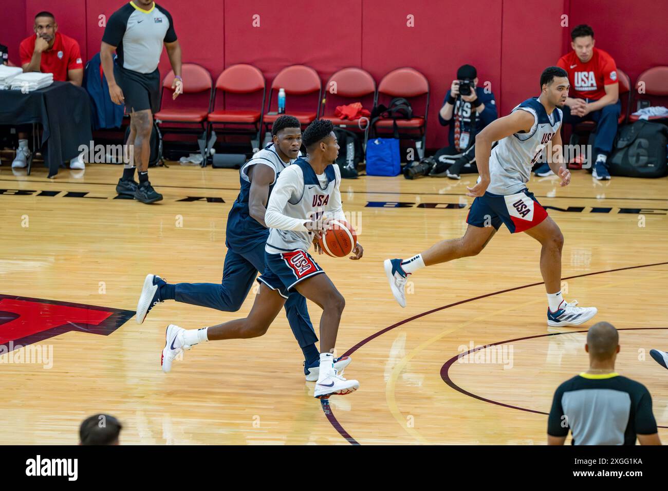 NBA Player Brandon Miller Stock Photo - Alamy